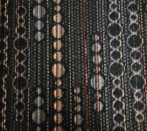 Alfombra Palmeta tipo Guild Tile style 2B110 Color 989 Black Velvet ...